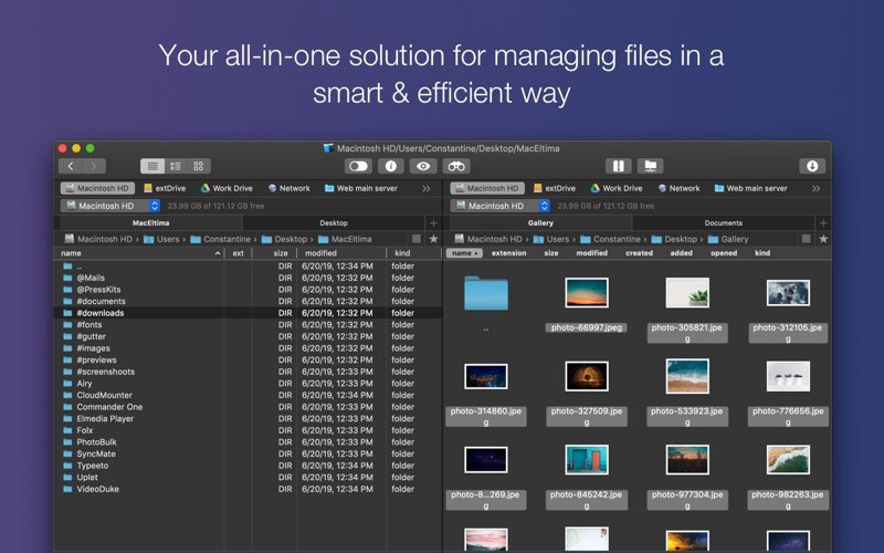 Free Download Commander One PRO MacOS – File Manager, FTP Client